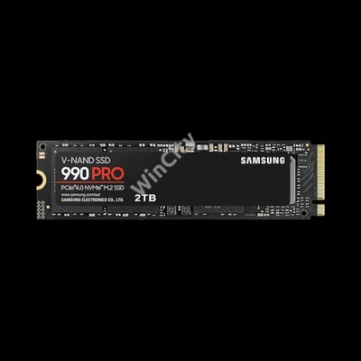 SAMSUNG 990 PRO PCIe 4.0 NVMe M.2 SSD, 2TB, MZ-V9P2T0BW, M.2, SMG PCC