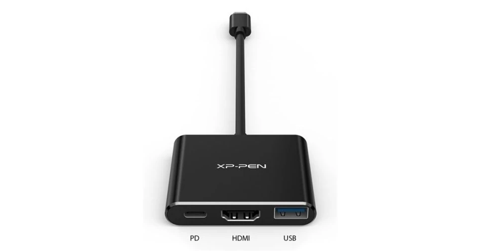 XP-PEN 3-in-1 adapter - ACW01 (Bemenet: USB-C, Kimenet: USB-C PD:60W ...